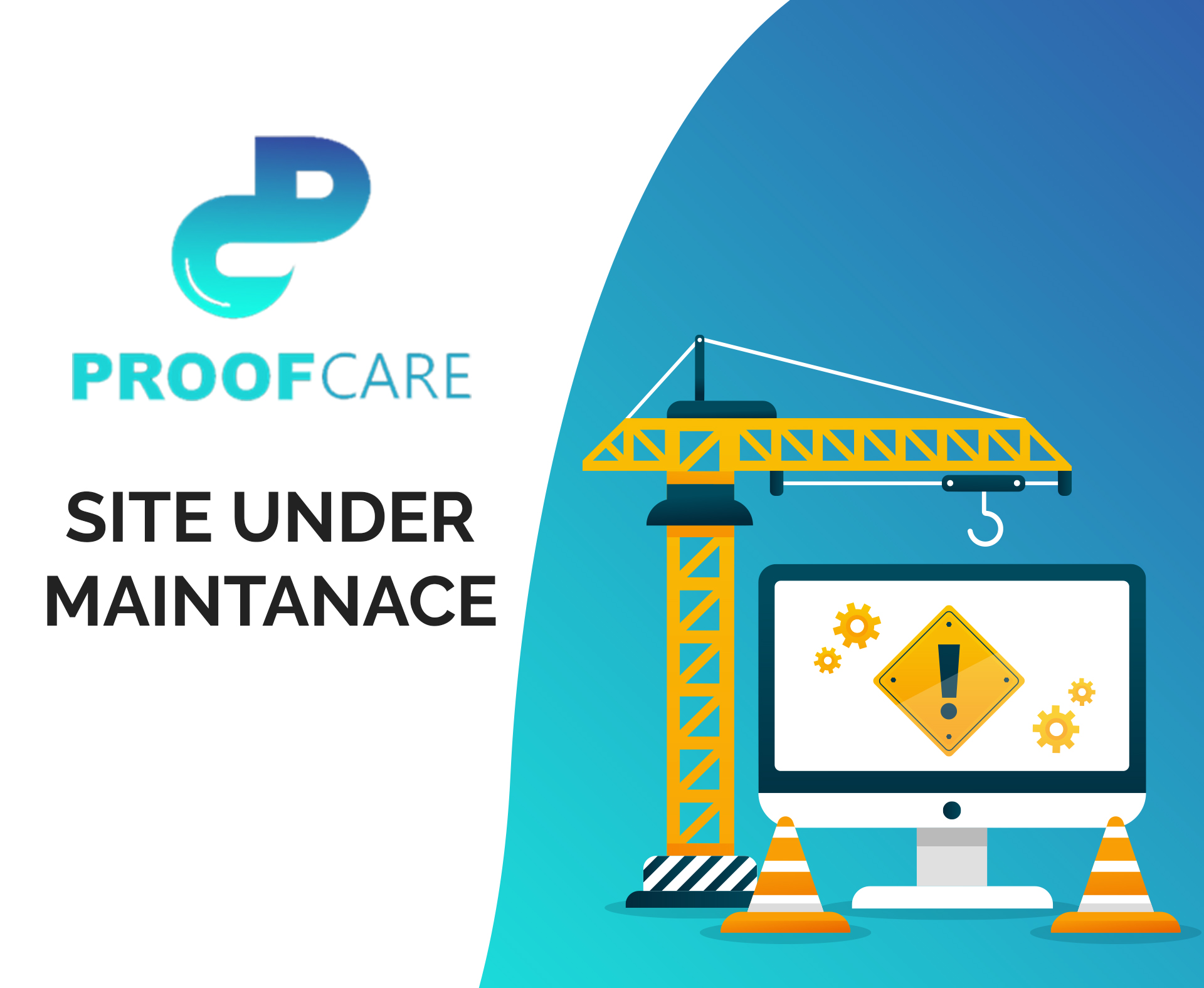 Site Under Maintenance – Proof Care
